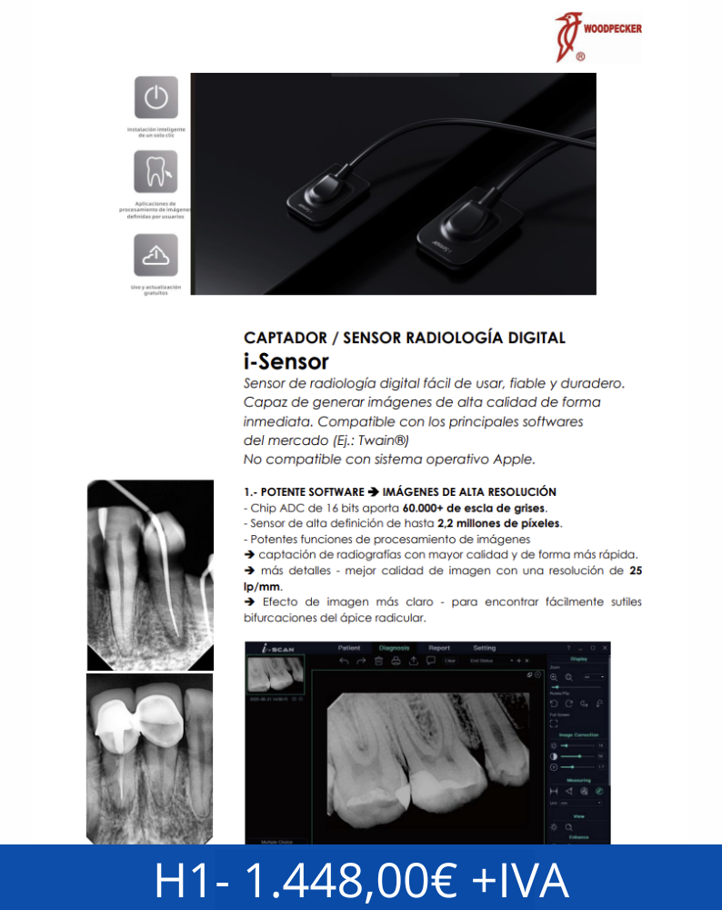 Sensores intraorales - Fentladent